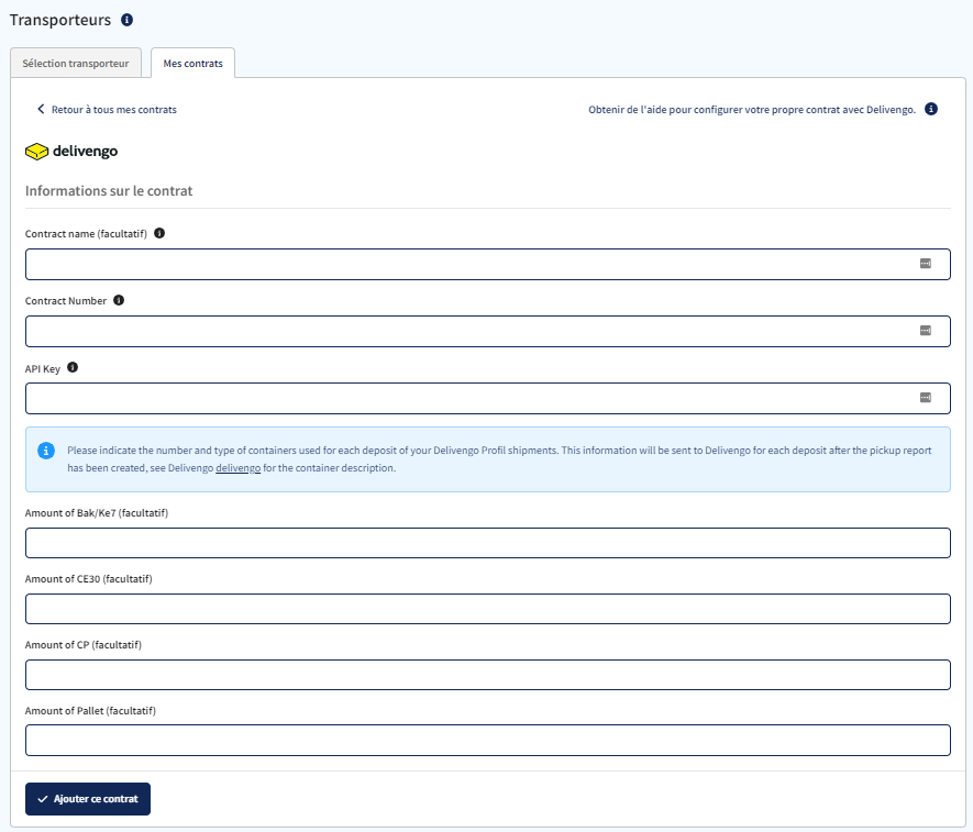 Delivengo contract activation – Sendcloud Help Center